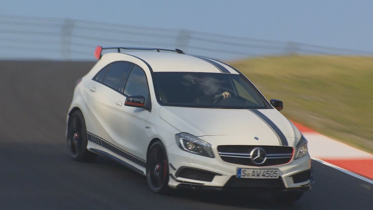 Mercedes A 45 AMG Edition 1 - High Speed on Circuit - YouTube