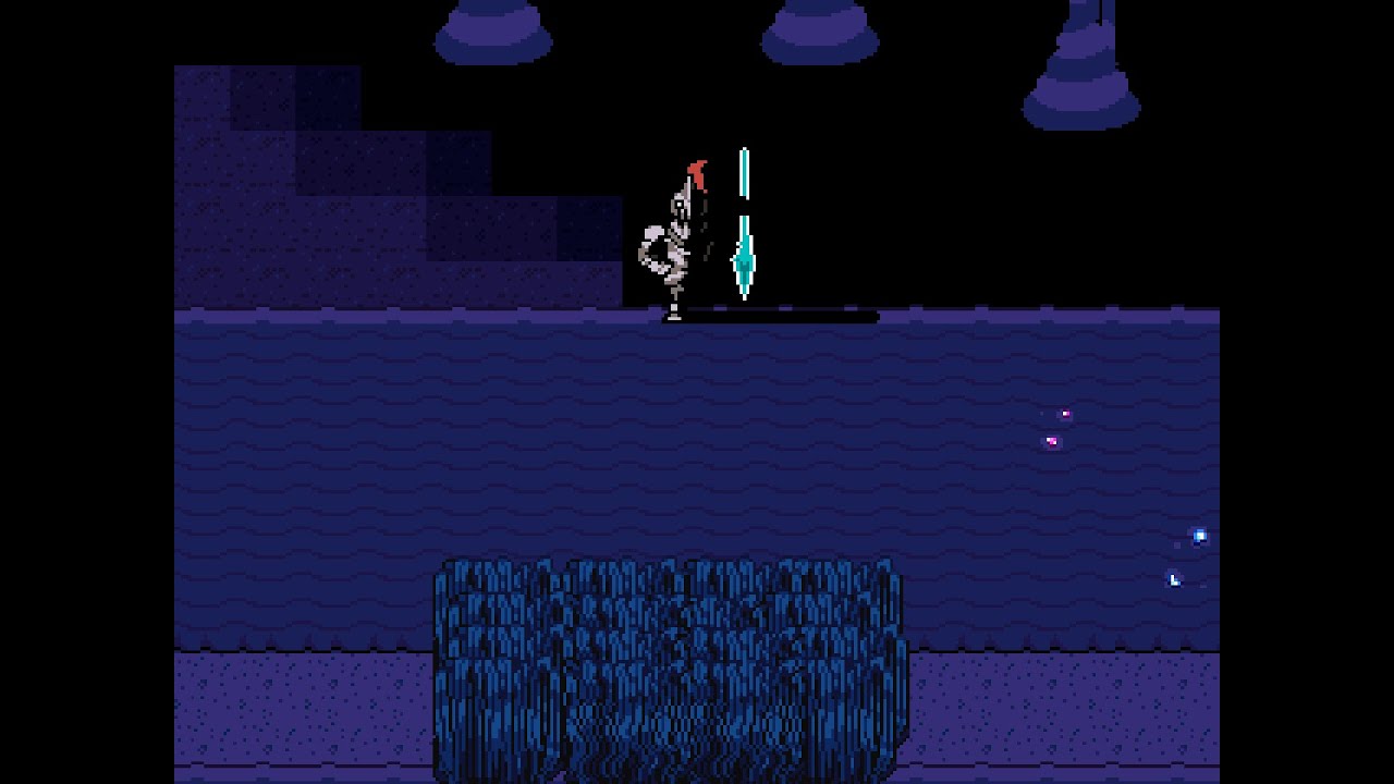 Undertale (True Pacifist) - First time seeing Undyne - YouTube