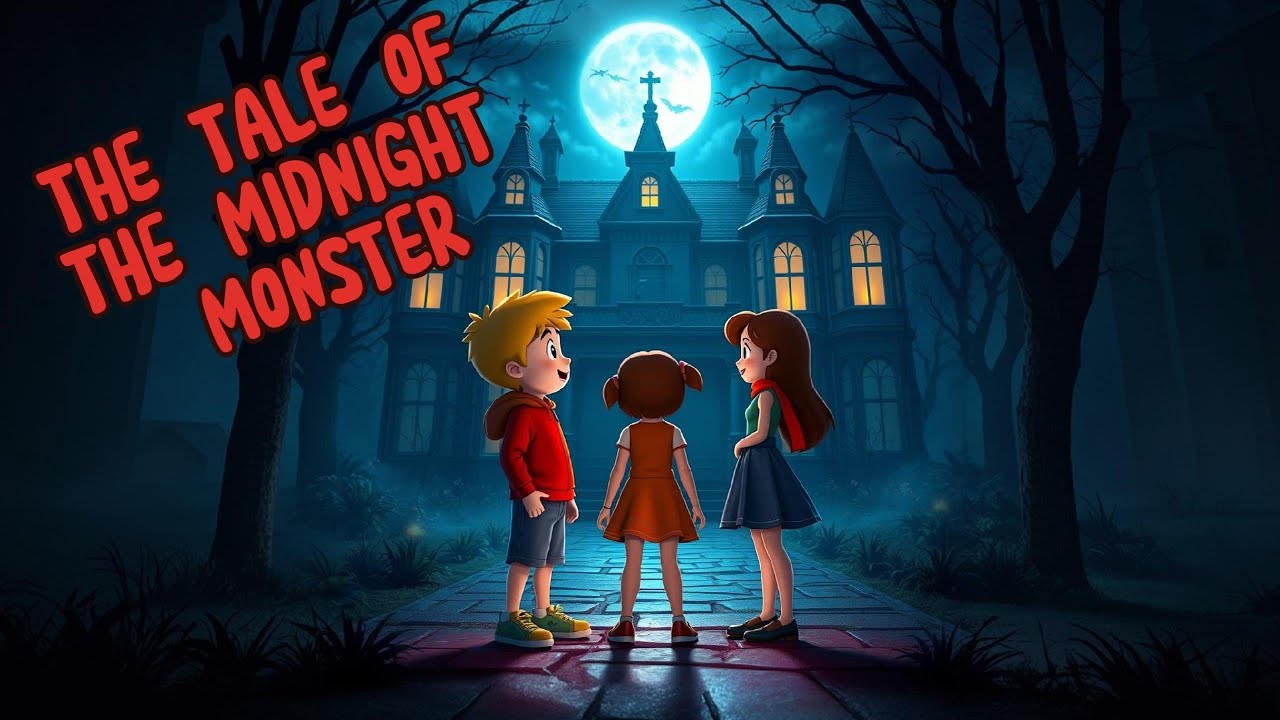 The Tale of the Midnight Monster: A Spooky and Fun Adventure for Kids ...