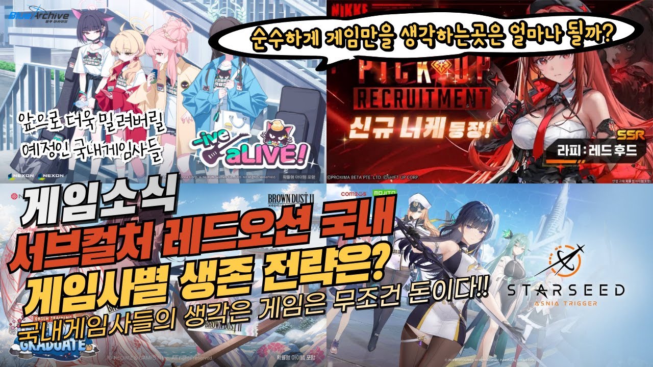 ๐๊ฒ์์์ ์๋ธ์ปฌ์ฒ ๋ ๋์ค์
 ๊ตญ๋ด ๊ฒ์์ฌ๋ณ ์์กด ์ ๋ต์ ์์กด์ด ๋ฌธ์ ๊ฐ ์๋๋ผ ๊ฒ์์ ๊ฒ์์ผ๋ก ๋ฐ๋ผ๋ณด์ง ์๋๊ฒ์ด ๋ฌธ์ ๋ค