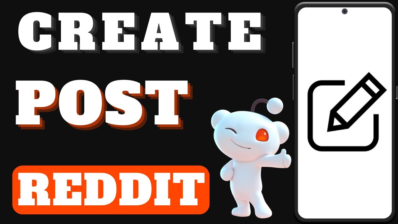 How to Creating Your First Reddit Post on iPhone and Android - YouTube