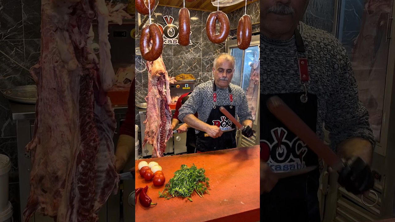 Kuzu Pirzola tava !! Pöç kasabı Hatay/Antakya - YouTube