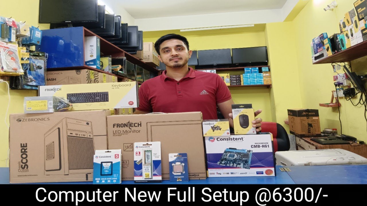 Computer Full Setup @ 6300/- | New Computer | PC | Computer Shop in ...