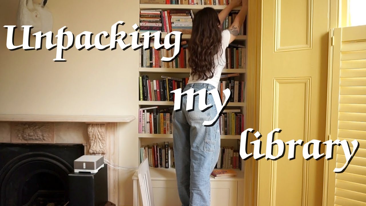 organising 700+ books in my home library - YouTube