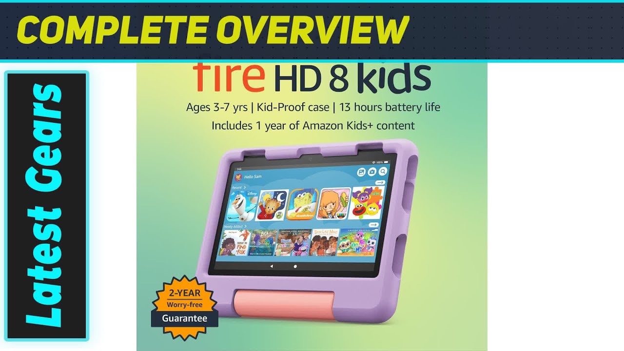 Best Kids Tablet? Amazon Fire HD 8 Kids (2023) - YouTube