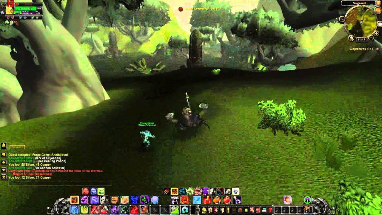 WoW Outland - Forge camp Annihilated - YouTube