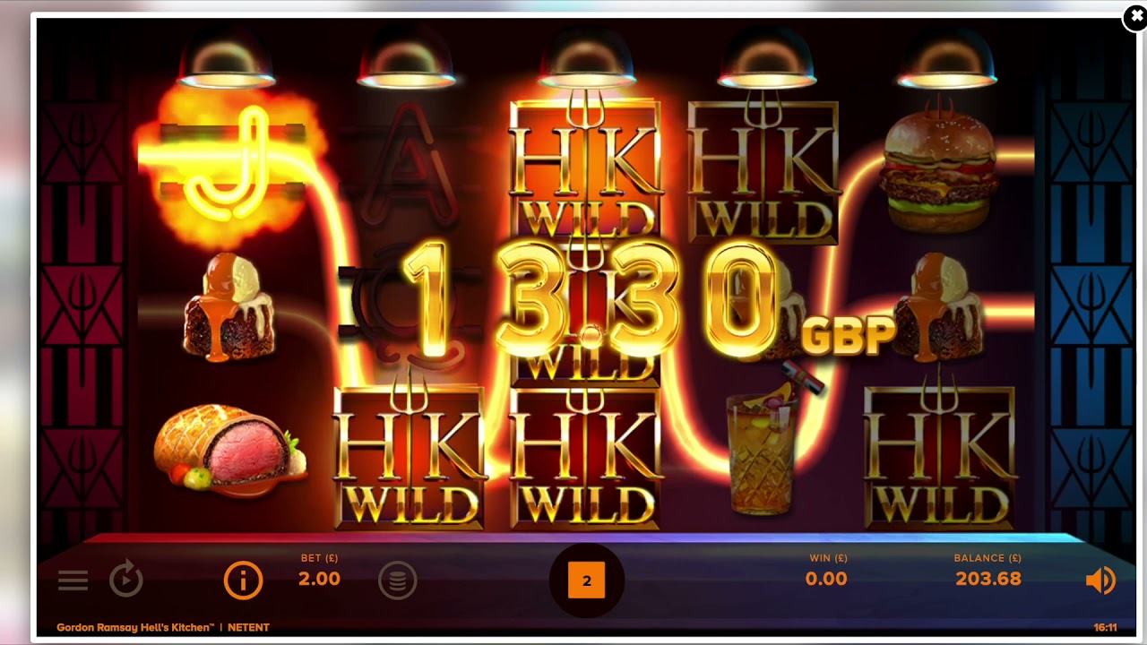 Gordon Ramsay hell's kitchen Slot Game - Big win - YouTube