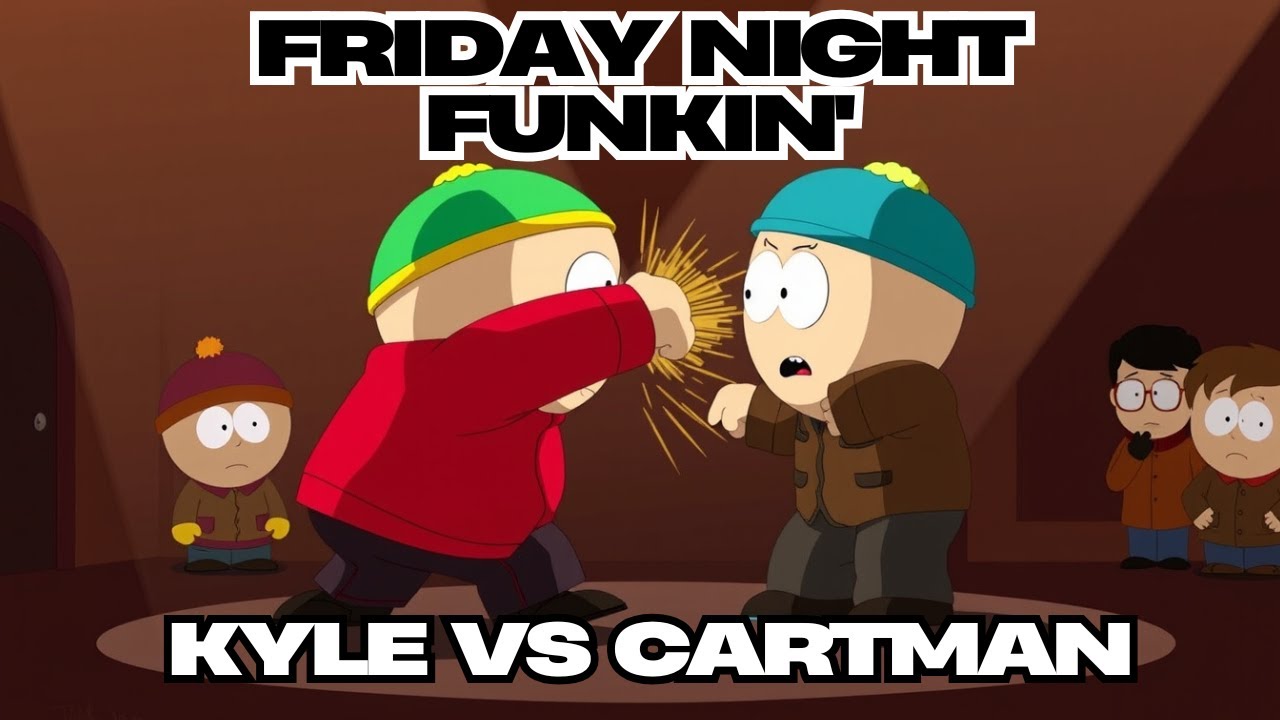 Friday Night Funkin' VS South Park (Kyle vs Cartman) - YouTube