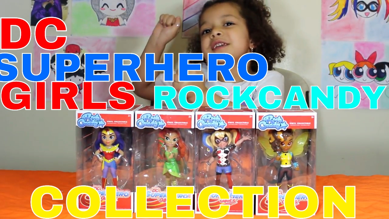 DC SuperHero Girls Rock Candy Collection - YouTube
