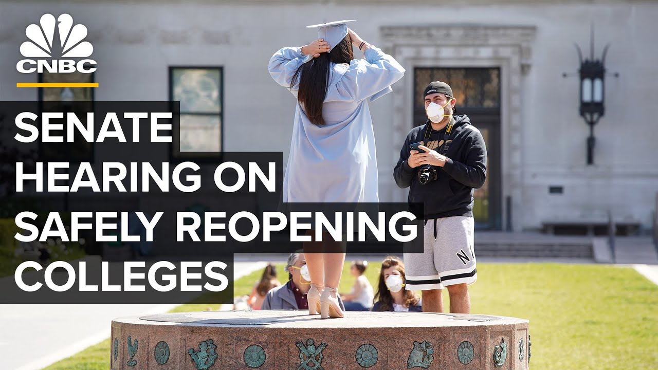 Senate holds hearing on safe reopening of colleges amid the coronavirus ...