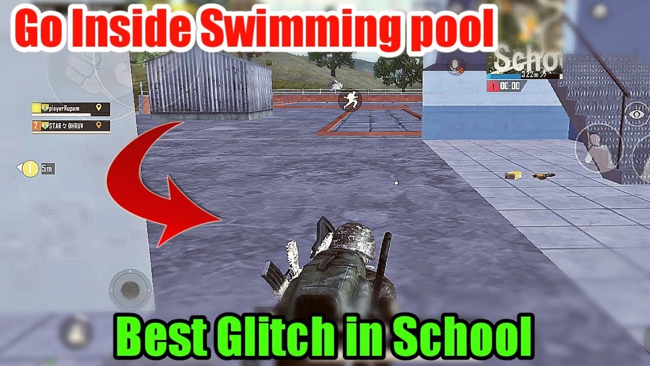 Pubg Mobile New Glitch In school | Only 0.01% Know the Trick | Go ...