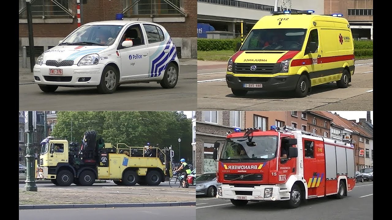 [Compilation 2014] Belgian Emergency Rescue Services - YouTube