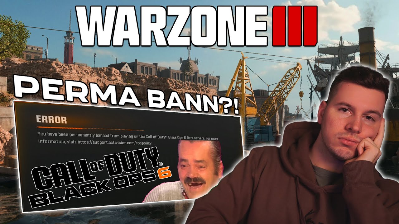 PERMA BANN in der BO6 Beta?! 🤔 | über die WARZONE Pause + kleines Kanal ...