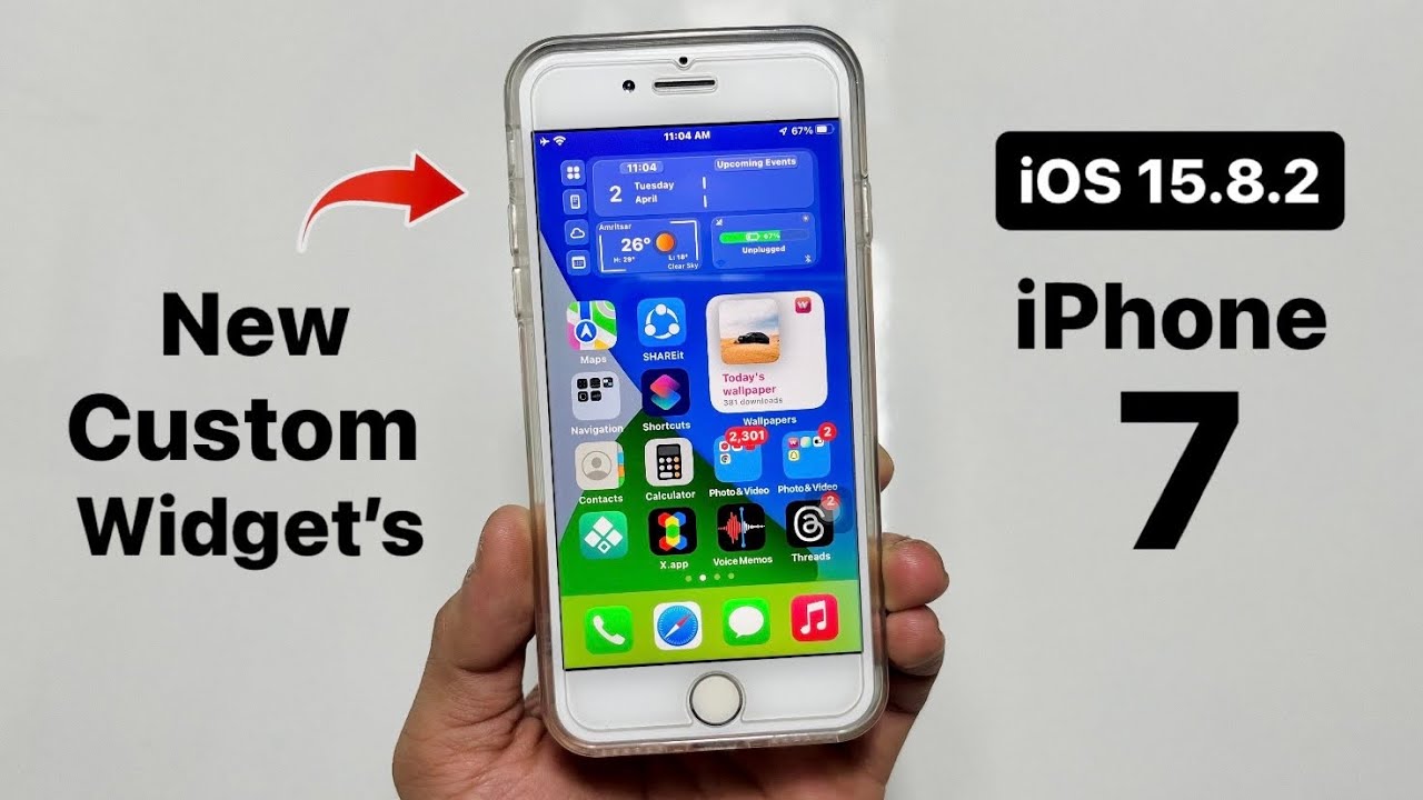 iPhone 7 New Customisations on iOS 15.8.2 - Enable Now - YouTube