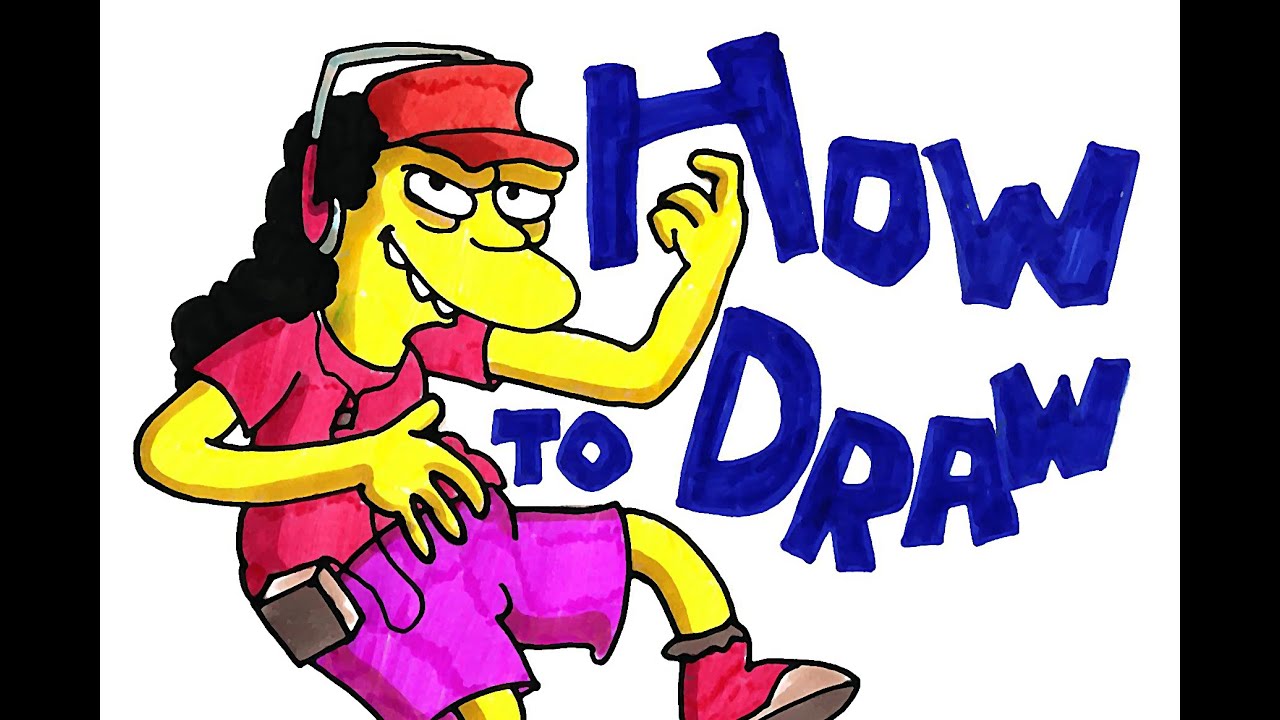 How to Draw Otto Mann from The Simpsons - YouTube