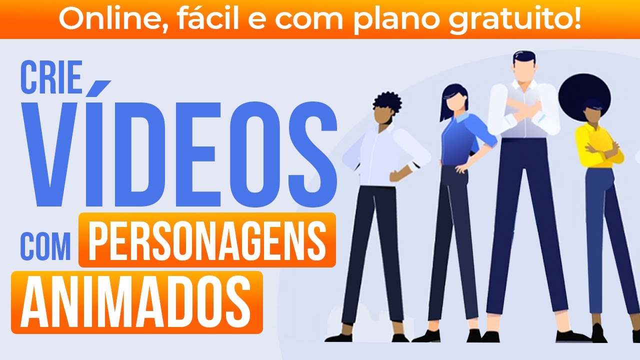 Como Criar VÍdeos Animados Sem Saber Editar Vídeos Com Plano