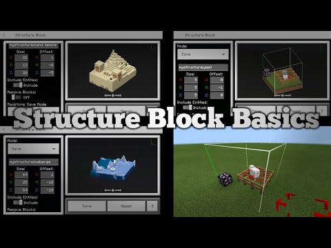 Structure Block Basics - YouTube