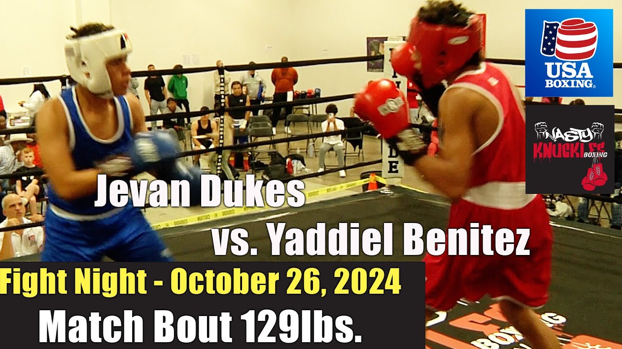 Team Nasty Knuckles Fight Night - Jevan Dukes vs. Yaddiel Benitez - YouTube