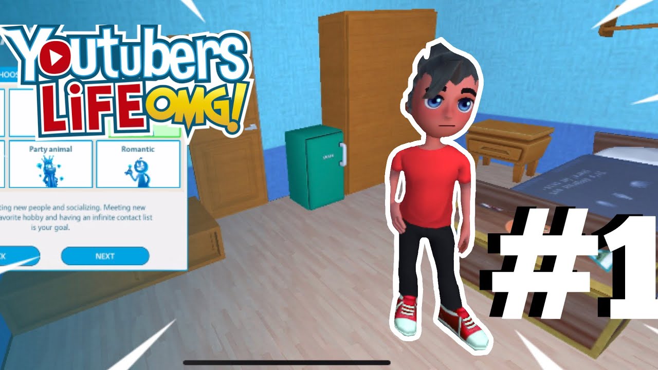 Youtubers Life Gameplay -Character Creation- Part 1 iOS - YouTube