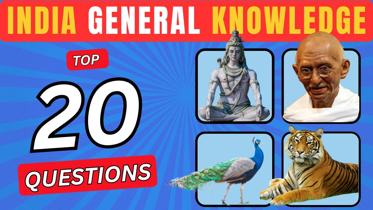 🇮🇳 General Knowledge Quiz of India – Only 1% Can Win! - YouTube