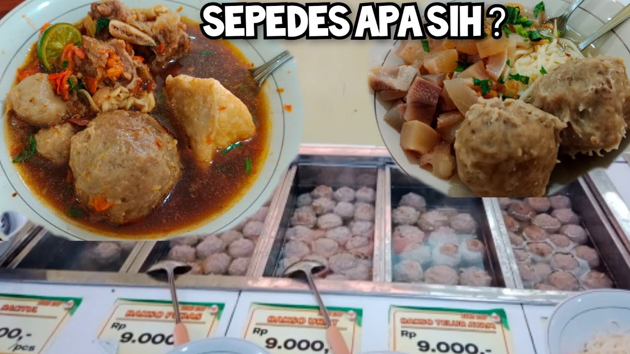 BARU BUKA BANYAK YANG ANTRI | BAKSO SWALAYAN MANG ASEP - YouTube