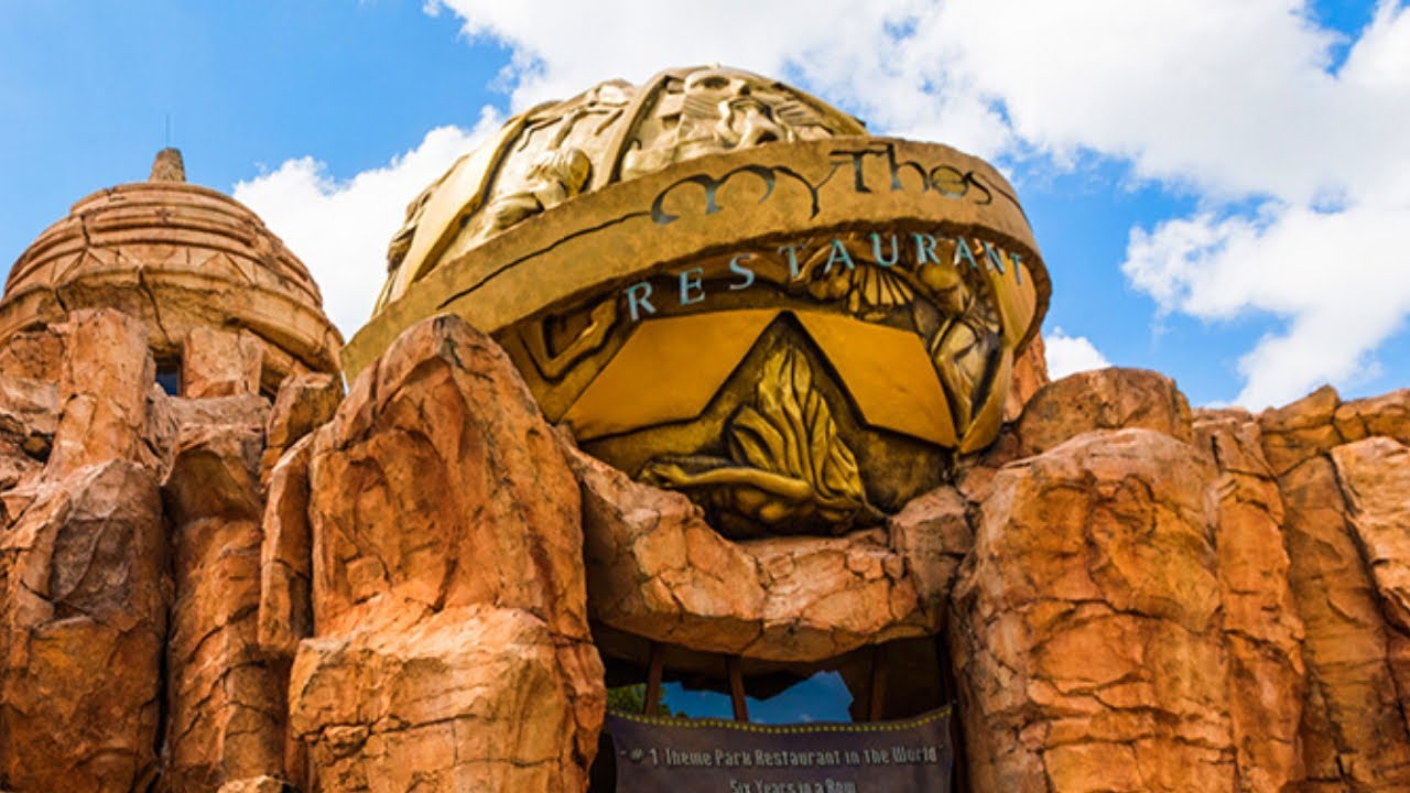 Mythos At Universal IOA - Best Theme Park Restaurant in The World - YouTube