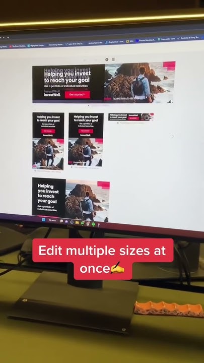 Design Tool for Creating Ads Automatically - YouTube