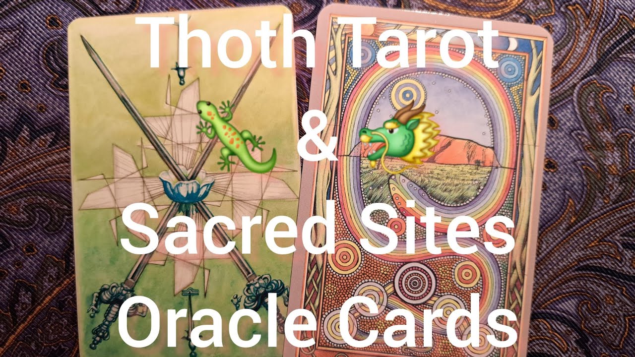Thoth Tarot (french ed.) & Sacred Sites Oracle Cards #perfectpairs ...