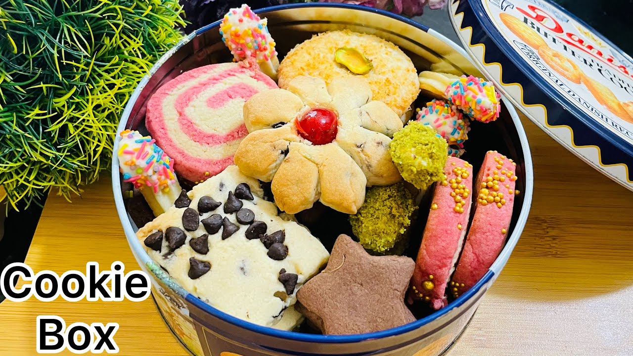 Christmas Special Cookie Box | Butter Cookies Collection | Quick & Easy Cookies - YouTube