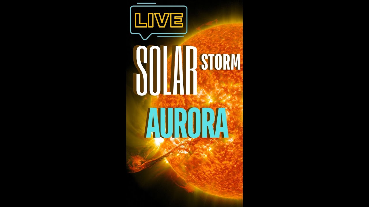 Sun Storm 🔴 LIVE Smart Telescope:☀️ | SEVERE solar storm | Auroras now ...