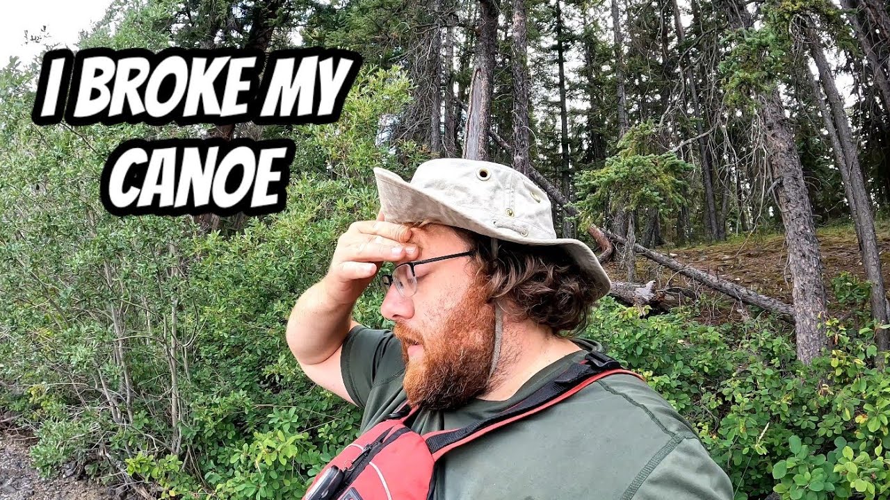 Canoeing And Camping On A Historic BC Lake - Yellowhead Lake - YouTube