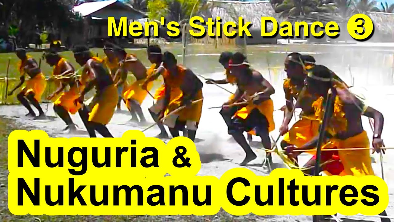 Men's Stick Dance, Nukumanu, Papua New Guinea (3) - YouTube