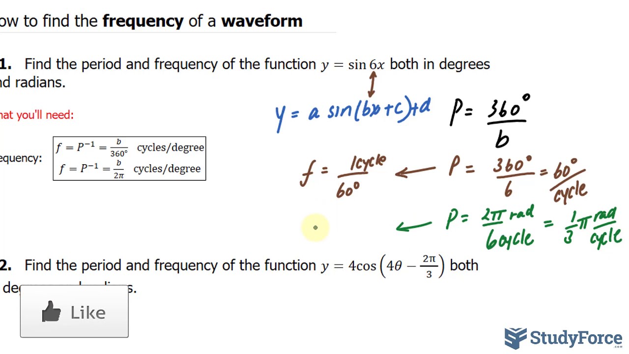 📚 How to find the frequency of a waveform - YouTube