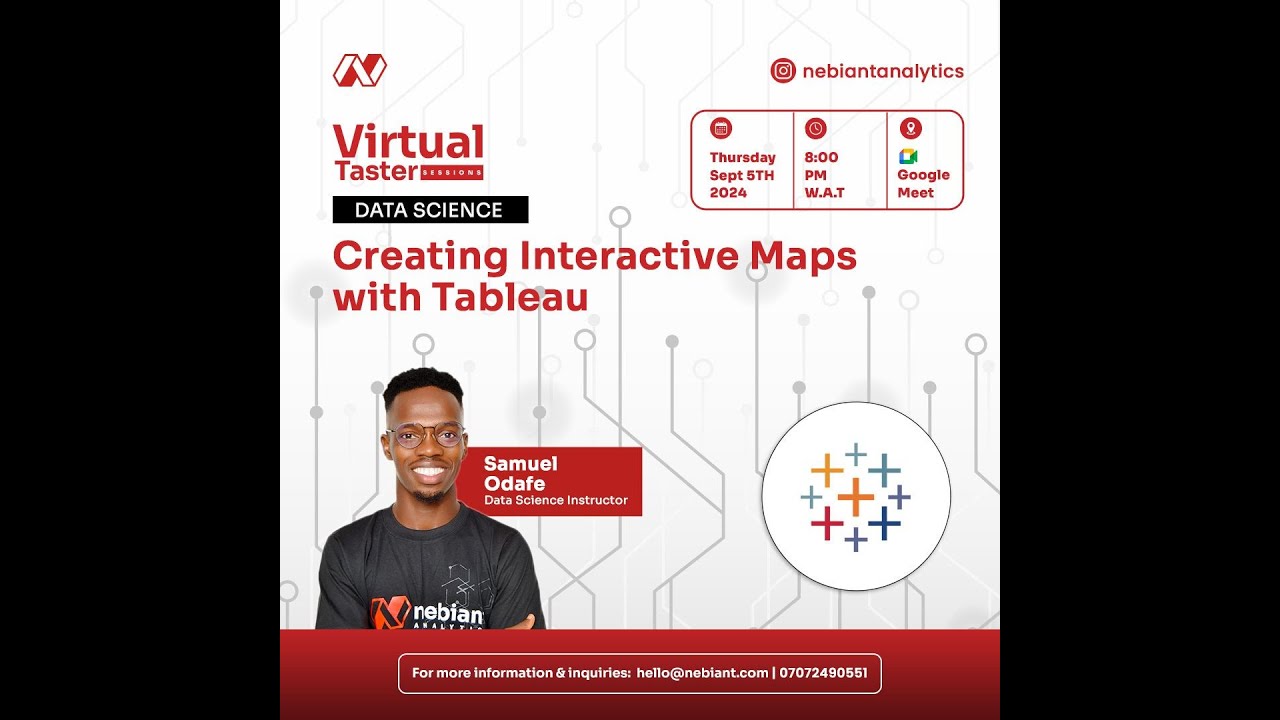 Creating Interactive Map With Tableau - YouTube