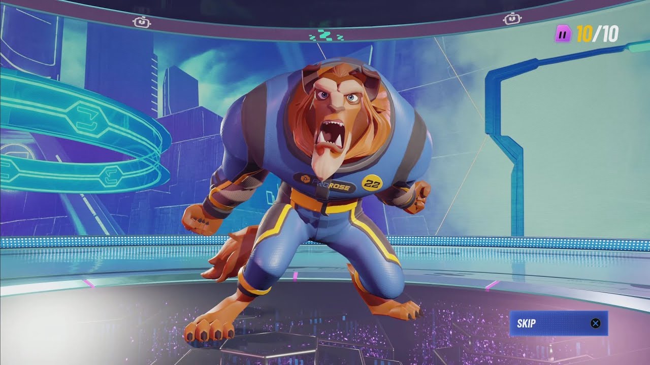 BEAST - New Racer Entrance - Disney Speedstorm - YouTube