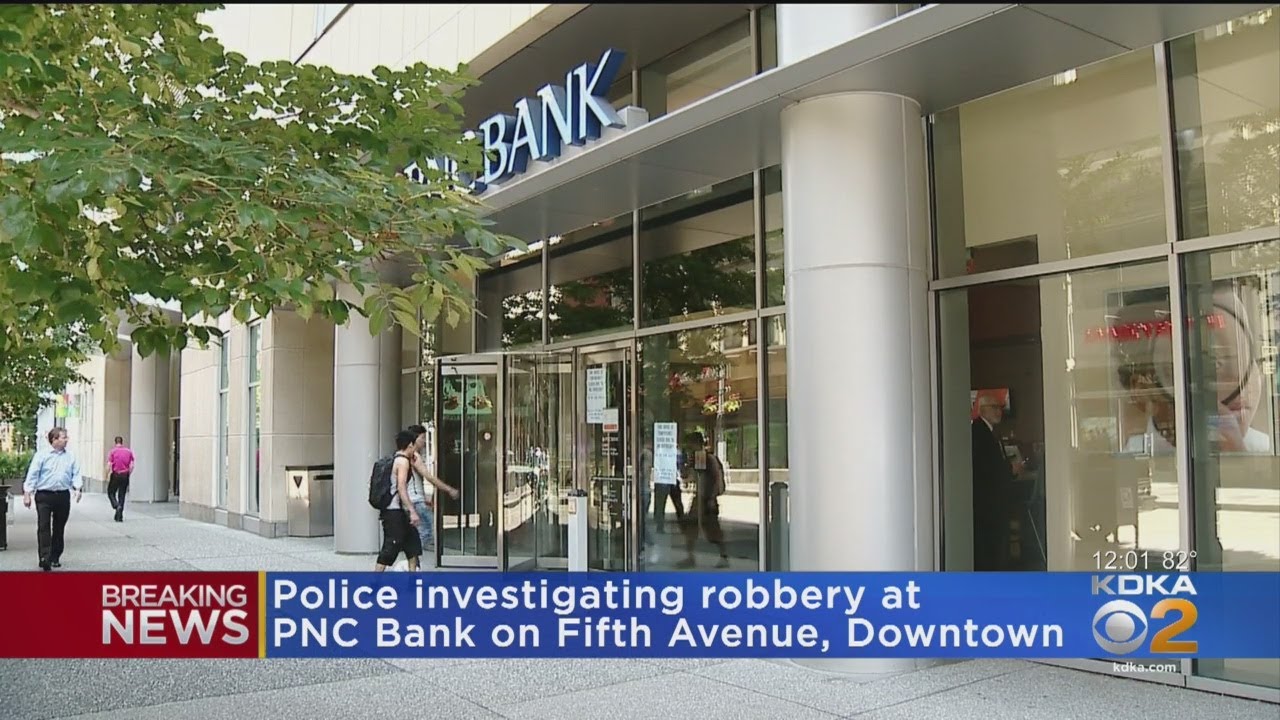 Breaking News: PNC Bank Robbery Downtown Pittsburgh - YouTube