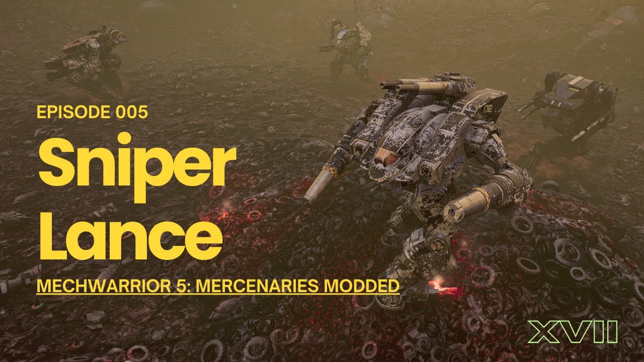 Sniper Lance Takes On The Battleground - Mechwarrior 5: Mercenaries ...