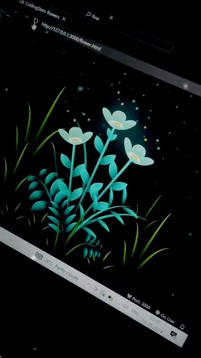 Flower 2 🌸 Html Css Javascript Youtube Ytshorts Coding Htmlcssjavascript Punjabisong