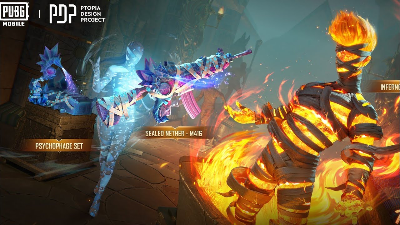 New ultimate mummy set for 30uc crate opening pubgmobile #pubgmobile # ...