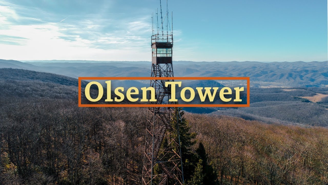 Olsen Tower, West Virginia Drone Video - YouTube
