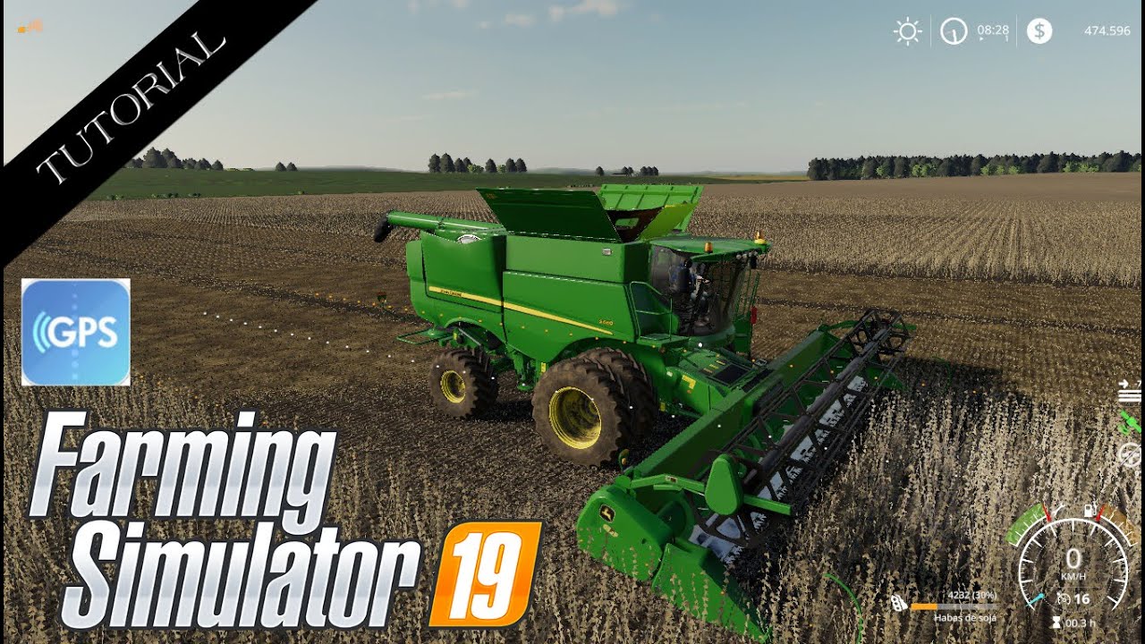 [TUTORIAL GPS MOD] - GUIDANCE STEERINGS | FARMING SIMULATOR 19 - YouTube