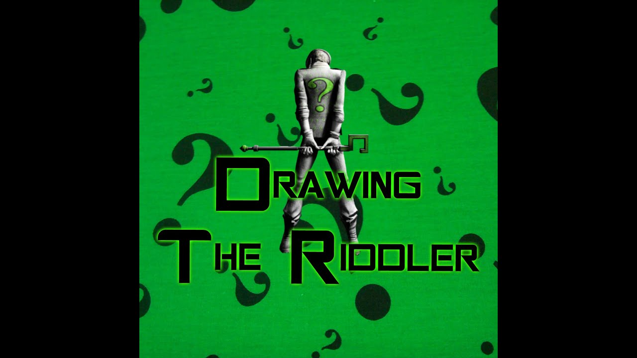 Drawing The Riddler - YouTube