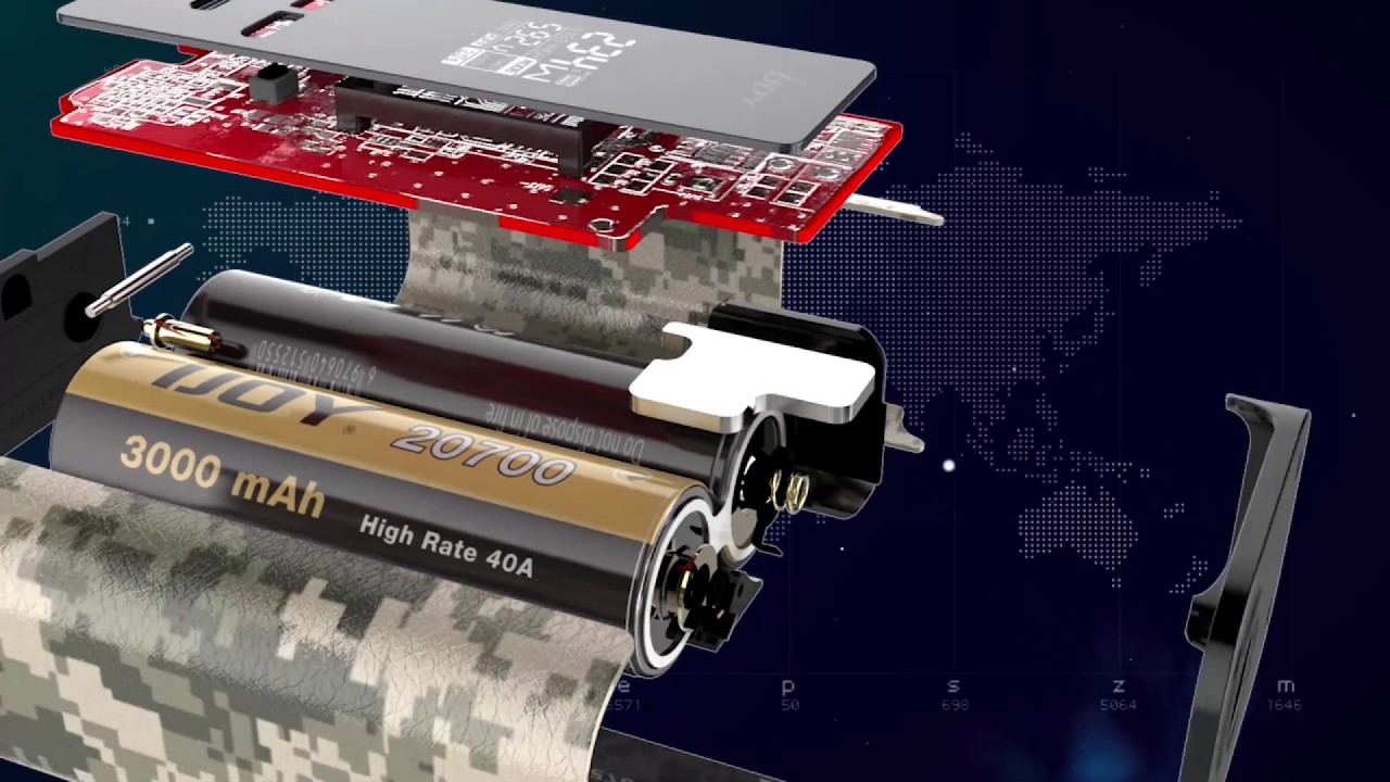 IJOY Captain PD270 234W Dual 20700 BOX MOD - YouTube