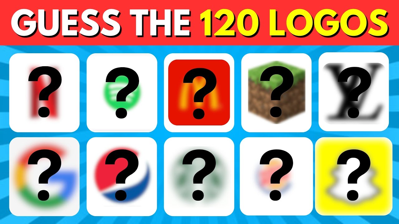 Guess Tthe Logo Challenge in 03 Seconds | 120 Famous Logos | Logos ...