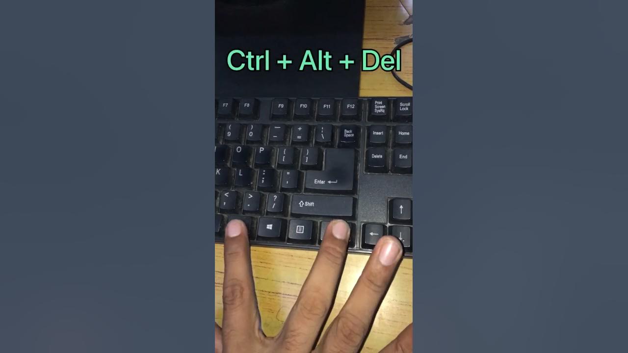 What Is Ctrl Alt Delete And Whats It Used For Shorts Youtubeshorts Shortcutkeys Youtube