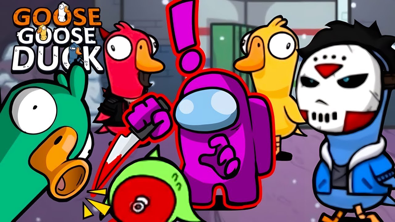 Eles nem desconfiaram quem era o impostor |Goose Goose Duck| - YouTube