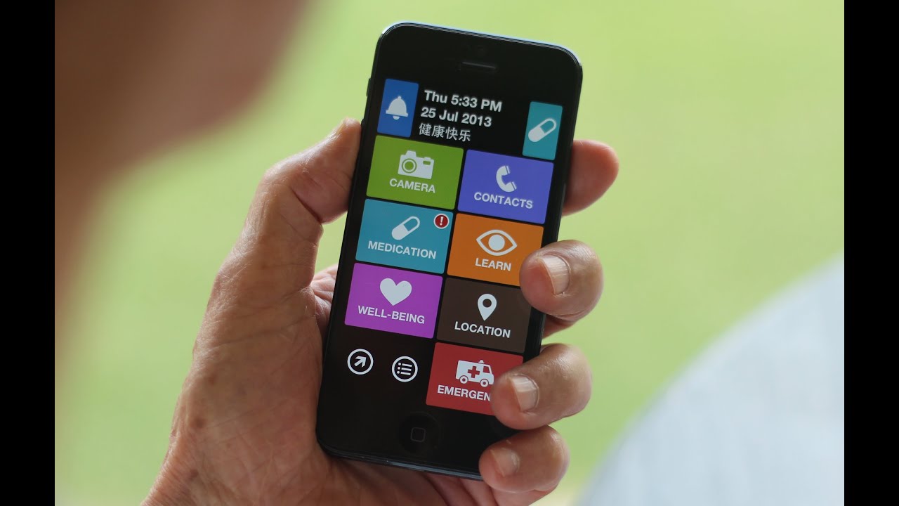 Silverline - Smartphone for Seniors (Indiegogo campaign) - YouTube