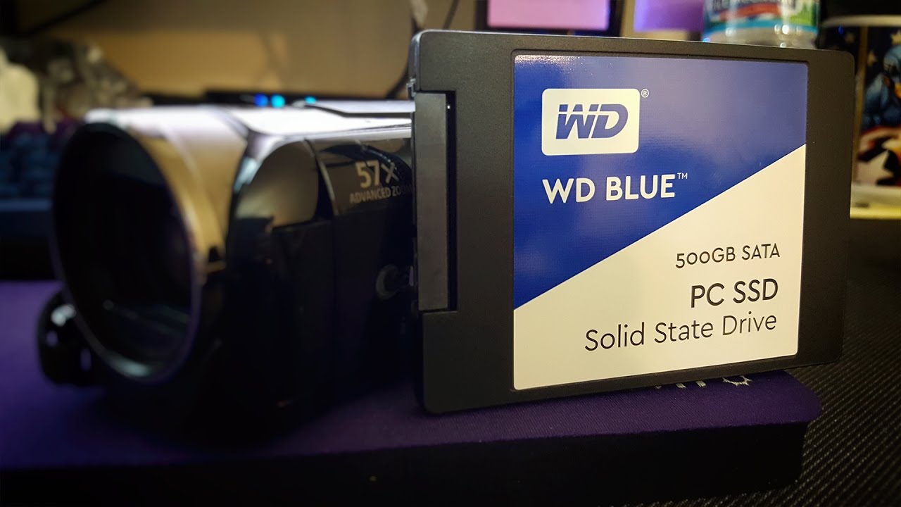 Boost Your Editing Workflow w/ SSD Work Disk - WD Blue SSD - YouTube