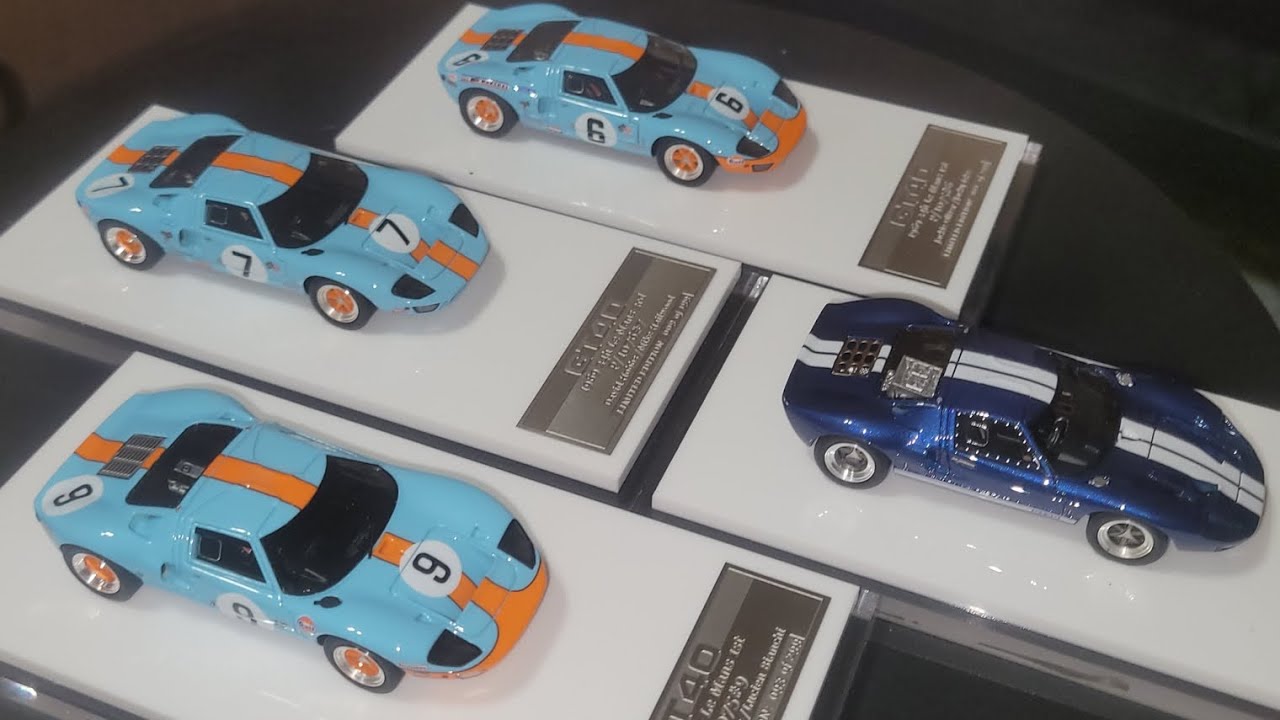 M64X 1/64 GT40 MK1 resin model - YouTube