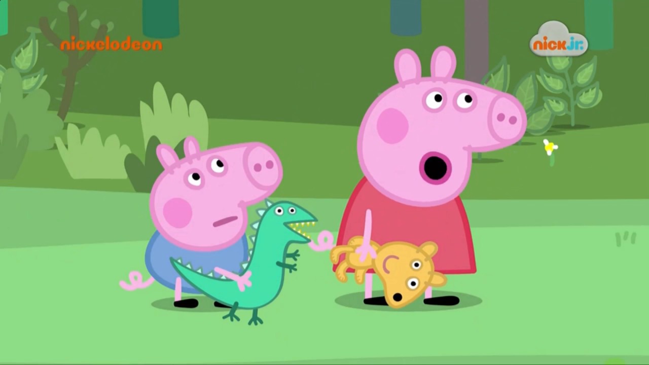 Peppa Big S02E40 De boswandeling - YouTube
